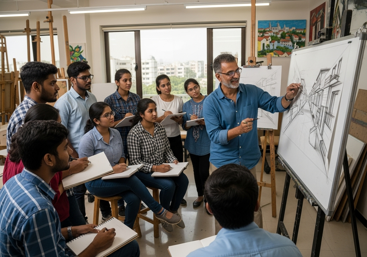 Perspective Drawing Course Mastery in 3 months from Awesome Konsult Academy